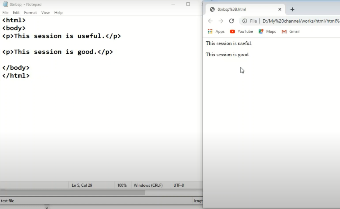 &Nbsp Là Gì? Tìm Hiểu Khoảng Trắng Không Ngắt Trong HTML