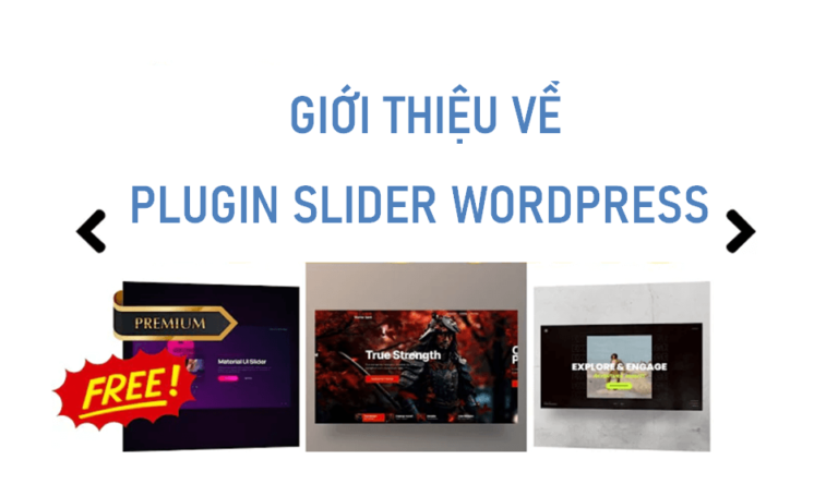 Top Plugin Slider WordPress Dễ Dùng Cho Người Mới Làm Web